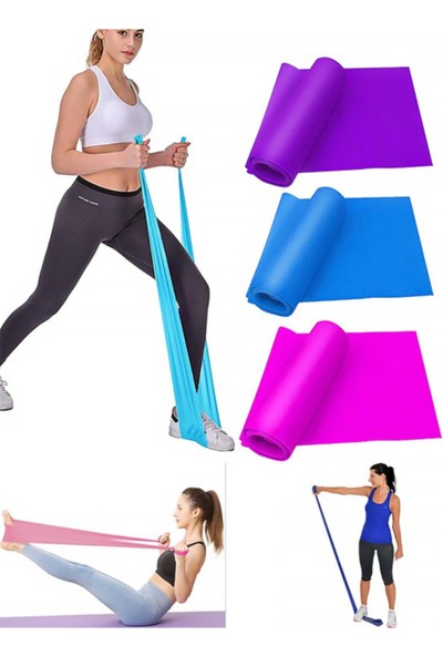 Tosima 3'lü Pilates Bandı Pilates Lastiği Set Egzersiz Seti Egzersiz Bandı 120 x 7.5 cm Pilates Seti Tosima 3'lü Pilates Bandı Pilates Lastiği Set Egzersiz Seti Egzersiz Bandı 120 x 7.5 cm Pilates Seti