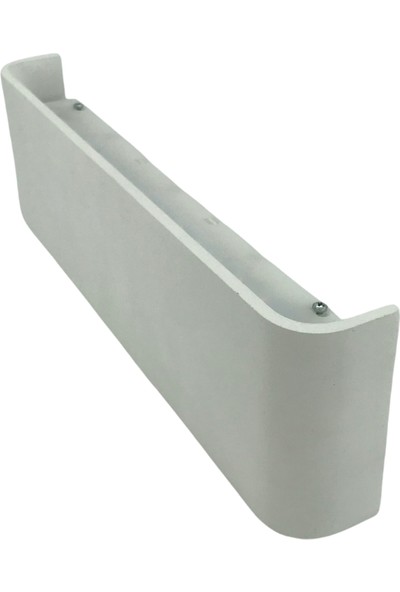 Beyaz Biki Flat Duvar Apliği Çift Yönlü LED 13W Gün Işığı 3000K