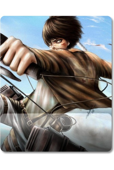 Pixxa Attack On Titan Bilek Destekli Mousepad Model - 1 Pixxa Attack On Titan Bilek Destekli Mousepad Model - 1