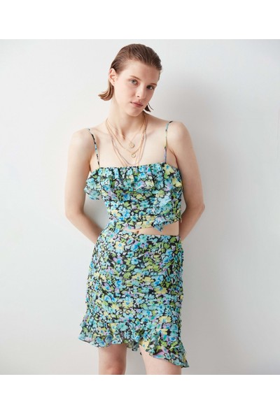 İpekyol Çiçek Desen Büstiyer