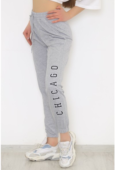 Bigwos Baskılı Eşofman Altı Gri - 550041.1577. Bigwos Baskılı Eşofman Altı Gri - 550041.1577.