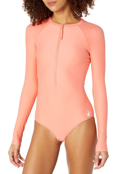 Body Glove Kadın Standart Uzun Kollu Fermuarlı Ön Paddle Takım, Upf 50+ (Yurt Dışından) Body Glove Kadın Standart Uzun Kollu Fermuarlı Ön Paddle Takım, Upf 50+ (Yurt Dışından)