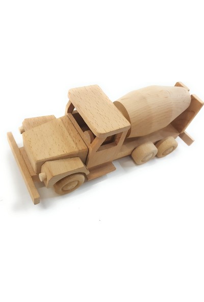 Bypaspal Uncle Sammy Ahşap Oyuncak Kamyon - Beton Mikseri Bypaspal Uncle Sammy Ahşap Oyuncak Kamyon - Beton Mikseri