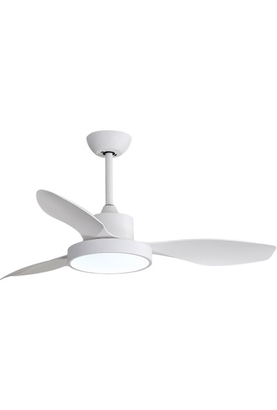 Fancium LED Aydınlatmalı Uzaktan Kumandalı Beyaz Tavan Vantilatörü DKF-302 Fancium LED Aydınlatmalı Uzaktan Kumandalı Beyaz Tavan Vantilatörü DKF-302
