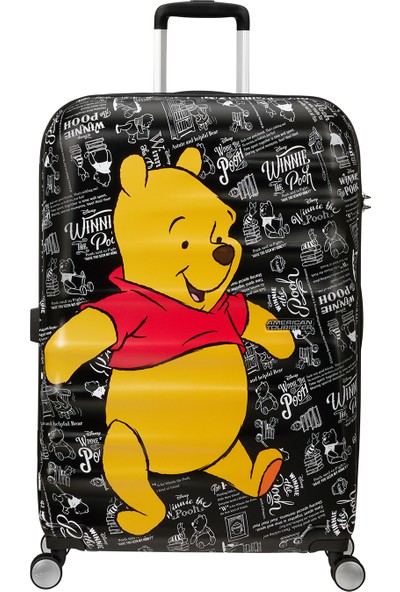 Samsonite Wavebreaker Dısney - Winnie The Pooh - 4 Tekerlekli Büyük Boy Valiz 77CM