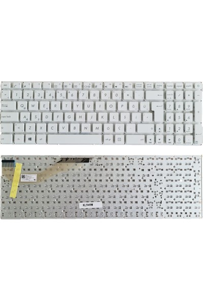 Qcell Asus X540LJ Türkçe Beyaz Klavye Qcell Asus X540LJ Türkçe Beyaz Klavye