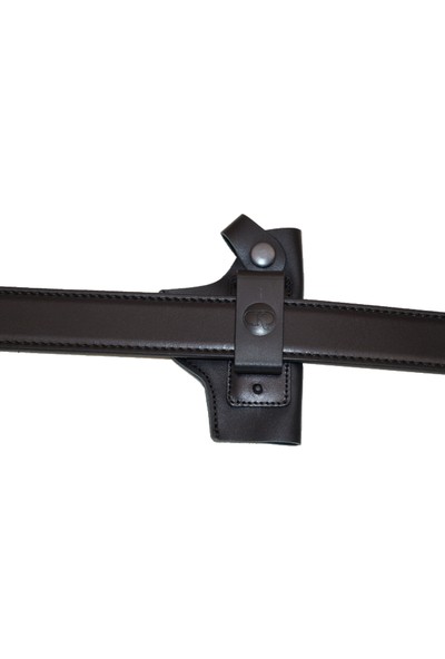 Kuyucular Deri Ürünleri 7,65 Ve 6,35 Silahlar İçin Tabanca Kılıfı Süet Çift Taraflı Maşalı Siyah