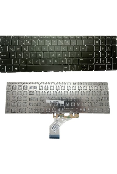 Qcell Hp 250 G7 6MP68ES, 255 G7 9HR32ES Işıklı Klavye