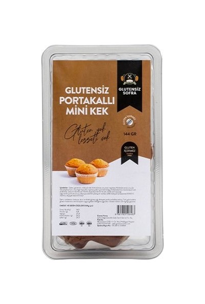 La Nish Doğal Ürünler Sofra Glutensiz Portakallı Kek 144G