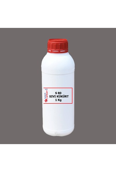 Tedarik Rehberi Sıvı Kükürt S80 1 kg Tedarik Rehberi Sıvı Kükürt S80 1 kg