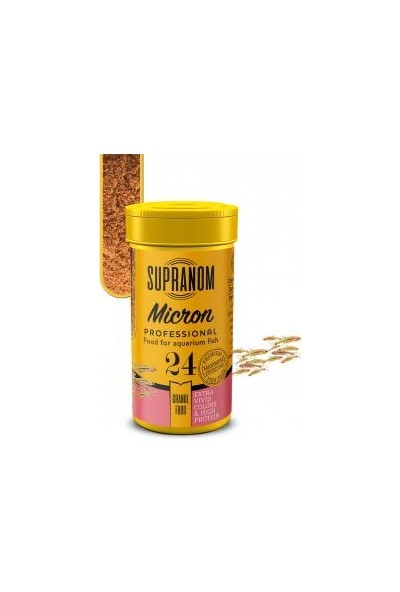Supranom Yeni Doğmuş Balık Yemi Micron Granul Food 100 ml Supranom Yeni Doğmuş Balık Yemi Micron Granul Food 100 ml