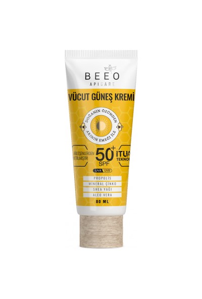 Bee'o Apicare Propolisli Vücut Güneş Kremi 80 ml