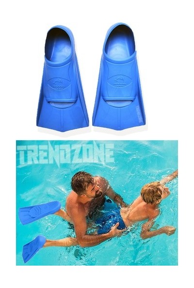 Trendzone Mavi Havuz ve Deniz Yüzücü Ayak Paleti - Taşıma Çantalı