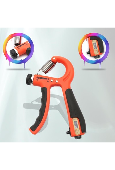 Turuncu 5-60 kg Ayarlanabilir El Güçlendirici Yay Hand Grip Trainer - Ayarlanabilir El Yayı El Yayı Turuncu 5-60 kg Ayarlanabilir El Güçlendirici Yay Hand Grip Trainer - Ayarlanabilir El Yayı El Yayı