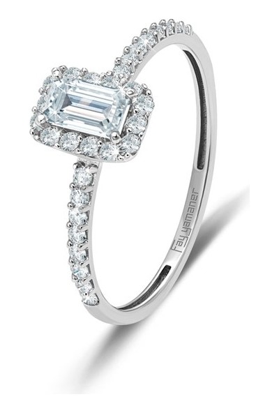 Özel Tasarım Altın Baget Yüzük