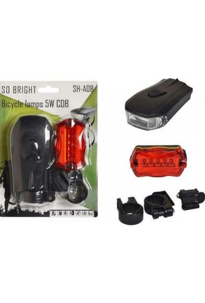 Tgb 3035 Bisiklet Ön ve Arka Işık Pilli Tgb 3035 Bisiklet Ön ve Arka Işık Pilli
