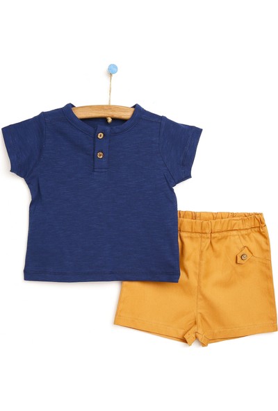 Hello Baby Hellobaby Basic Keylines Erkek Bebek Tshirt-Şort Takım Hello Baby Hellobaby Basic Keylines Erkek Bebek Tshirt-Şort Takım