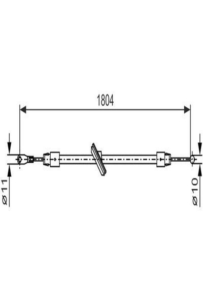 BOSCH 1987482380 El Fren Teli On Sprinter (Dingil Mesafesi 3665 Mm) 06- (1805 / 306) 9064203885 (WH428821) BOSCH 1987482380 El Fren Teli On Sprinter (Dingil Mesafesi 3665 Mm) 06- (1805 / 306) 9064203885 (WH428821)