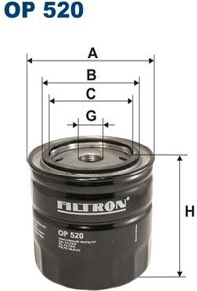 FILTRON OP520 Yag Filtresi Tofas M131 Dogan Sahin Kartal 1.6 (WA433985A) FILTRON OP520 Yag Filtresi Tofas M131 Dogan Sahin Kartal 1.6 (WA433985A)