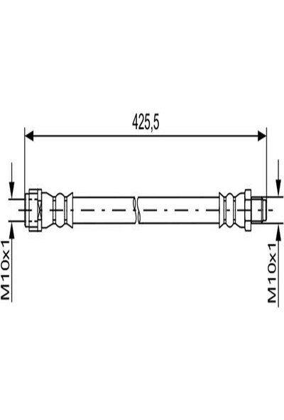 Bosch 1987481610 Fren Hortumu On (WH279514)