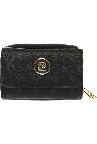 Pierre Cardin Siyah Monogram Kadın Portföy & Clutch Çanta PC22Y604-MN Pierre Cardin Siyah Monogram Kadın Portföy & Clutch Çanta PC22Y604-MN