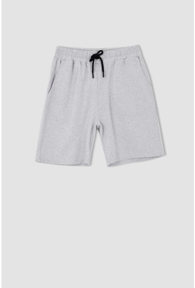 DeFacto Regular Fit Cepli Ottoman Geri Dönüşümlü Şort Z1097AZ22HS