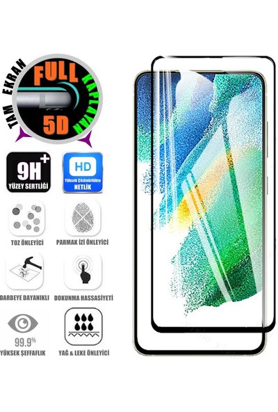 Samsung Galaxy S21 Fe 5g Ekran Koruyucu 5d Kırılmaz Cam Full Kapatan Tam Ekran Kaplayan Hd (KC81HCA) Samsung Galaxy S21 Fe 5g Ekran Koruyucu 5d Kırılmaz Cam Full Kapatan Tam Ekran Kaplayan Hd (KC81HCA)