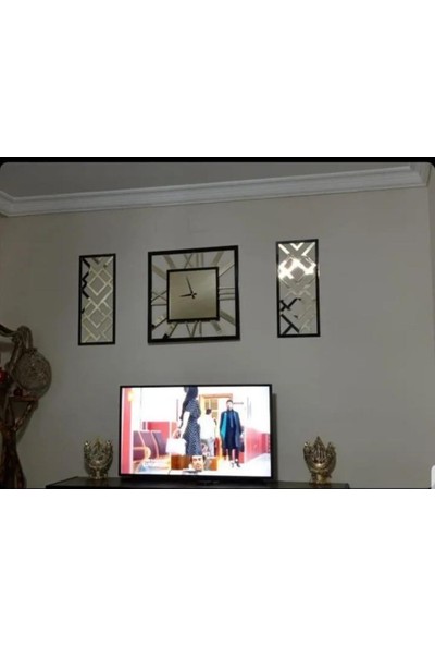 Guru Sepeti Dekorlu Piyona Saat 5 PS3695 Guru Sepeti Dekorlu Piyona Saat 5 PS3695