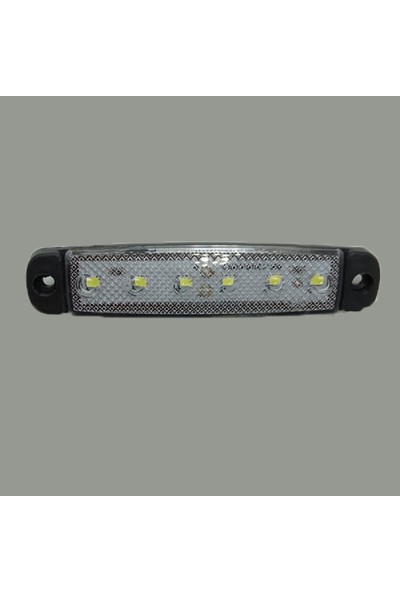 Tas 6 Ledli Parmak LED Lamba Beyaz 24V (4 Adet) Tas 6 Ledli Parmak LED Lamba Beyaz 24V (4 Adet)