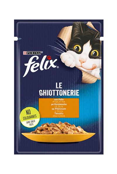 Felix Tavuklu Yetişkin Kedi Konservesi Pouch 26X85 gr Felix Tavuklu Yetişkin Kedi Konservesi Pouch 26X85 gr
