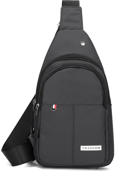 Wonderful Day Erkek Günlük Spor Göğüs Çantası - Gri (Yurt Dışından)