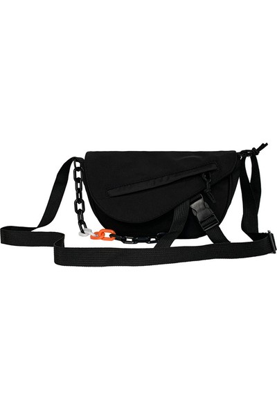Wonderful Day Erkek Günlük Spor Göğüs Çantası - Siyah (Yurt Dışından)