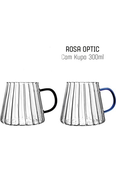 Perotti Rosa Optik Kupa - 300 ml 1 Adet