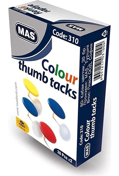 Berlin Shop Renkli Raptiye Pvc Kaplı Karışık Berlin Shop Renkli Raptiye Pvc Kaplı Karışık