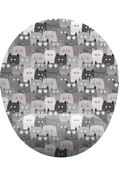 Berlin Shop Sevimli Kediler Bilek Destekli Mouse Pad Berlin Shop Sevimli Kediler Bilek Destekli Mouse Pad