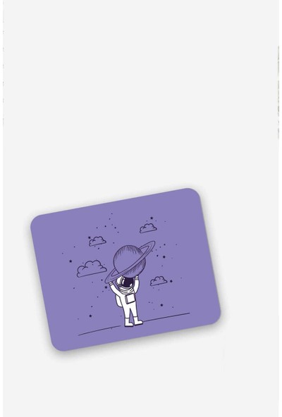 Gizeo Concept Uzayda Astronot Desenli Mouse Pad Gizeo Concept Uzayda Astronot Desenli Mouse Pad