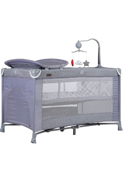 Prego 8052 Havana Oyun Parkı 70X120 cm Gri Prego 8052 Havana Oyun Parkı 70X120 cm Gri