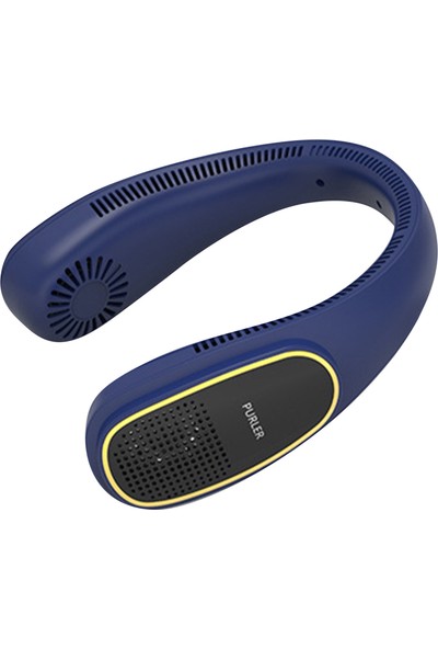 Bilu Kanatsız Boyunlu Usb'li Fan - Mavi (Yurt Dışından)