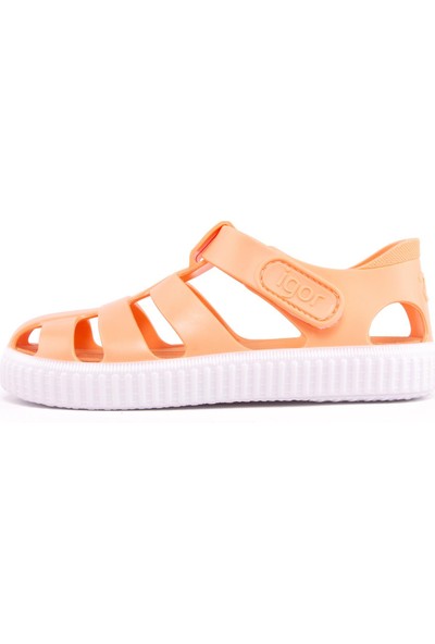 Igor S10289 Nico Çocuk Kayısı Rengi Beyaz Sandalet Igor S10289 Nico Çocuk Kayısı Rengi Beyaz Sandalet