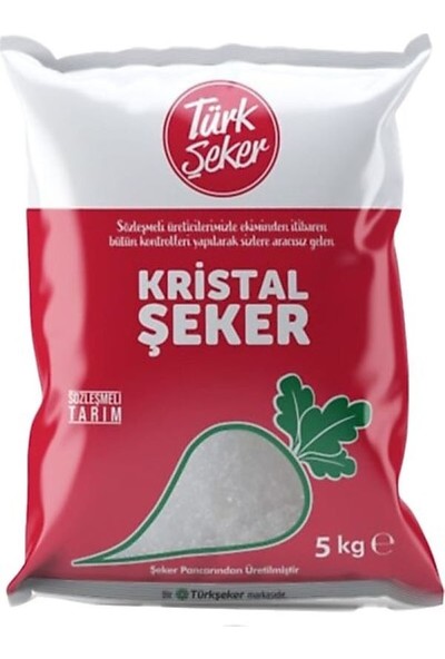 Türk Şeker Kristal Şeker 5 kg