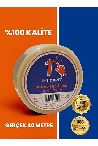 Berlin Shop Koli Bandı 1 Adet 45 x 40 Daha Güçlüsü Yok. Hotmelt Yapıştırıcısı Ile Üretilmiştir Berlin Shop Koli Bandı 1 Adet 45 x 40 Daha Güçlüsü Yok. Hotmelt Yapıştırıcısı Ile Üretilmiştir