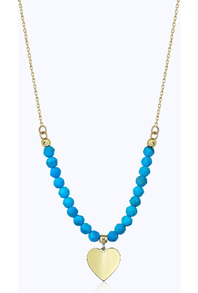 Altınbaş Altınbaş Altın Kalp Kolye