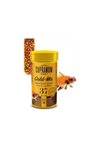 Supranom Japon Balık Yemi Gold-Mix Pellet Food 100 ml Supranom Japon Balık Yemi Gold-Mix Pellet Food 100 ml
