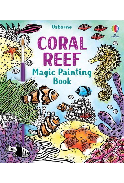Coral Reef Magic Painting Book - Magic Painting Books Coral Reef Magic Painting Book - Magic Painting Books