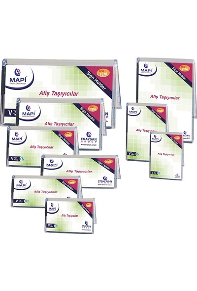 Berlin Shop V Tipi Afiş Taşıyıcı 297X210 Yatay