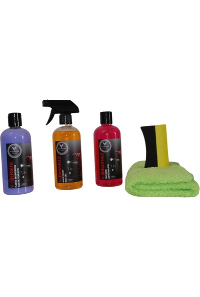 Venom Oto Bakım Parlatma Seti 5 Parça Venom Oto Bakım Parlatma Seti 5 Parça