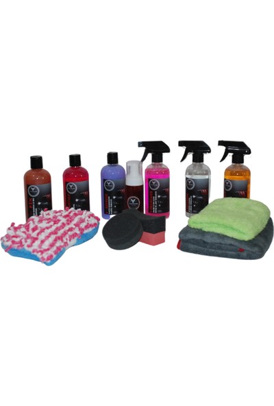 Venom Oto Bakım Seti Gold Paket 12 Parça Venom Oto Bakım Seti Gold Paket 12 Parça