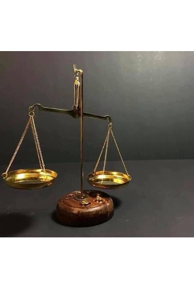 Hediyeconcepti Terazi Ahşap 50GR.