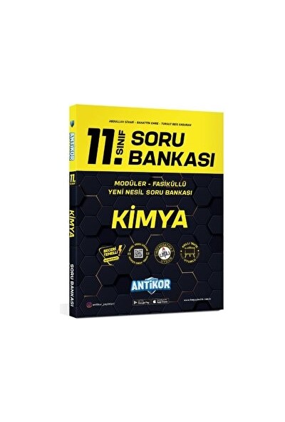Kişisel Yayınlar 11. Sınıf Kimya Soru Bankası 2022 Kişisel Yayınlar 11. Sınıf Kimya Soru Bankası 2022