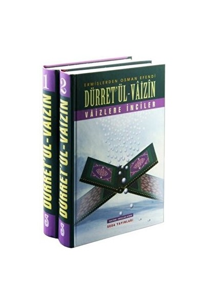 Dürret'ül-Vaizin ( 2 Kitap Takım, KOD:033 ) - Ermişlerden Osman Efendi Dürret'ül-Vaizin ( 2 Kitap Takım, KOD:033 ) - Ermişlerden Osman Efendi